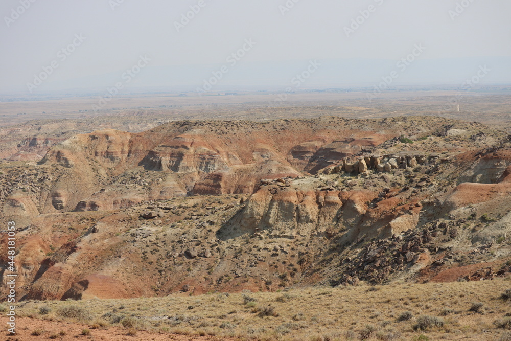Red Canyon outside of Cody Wyoming. Stock 写真 | Adobe Stock