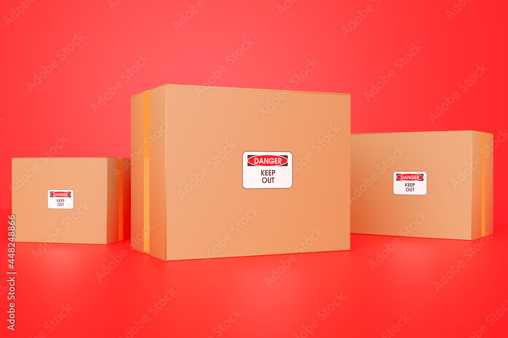 Concept of transportation of dangerous goods and hazardous materials ...