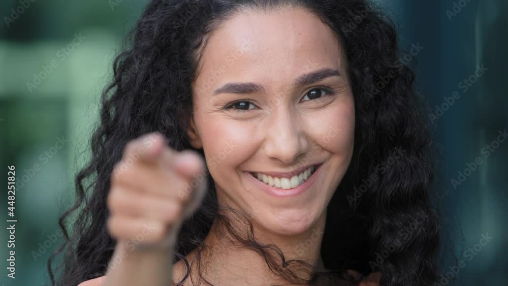 Female portrait outdoors close-up hispanic woman seductive friendly ...