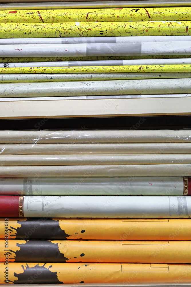 Spines of folded paperboard covers-Shuyuanmen Ancient Culture Street ...