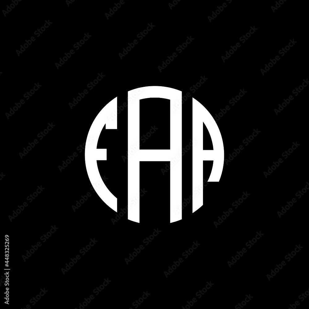 Vecteur Stock FAA letter logo design. FAA letter in circle shape. FAA ...