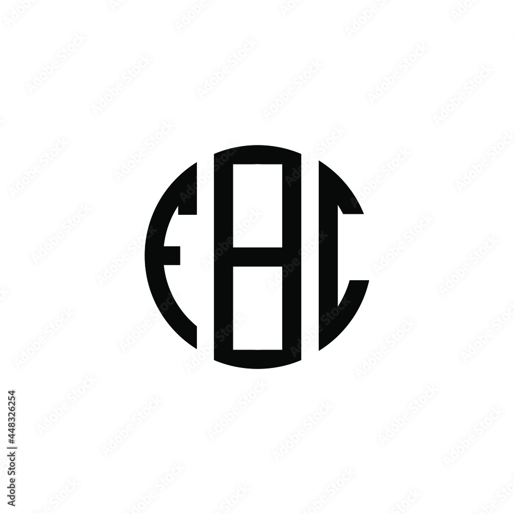 FBC letter logo design. FBC letter in circle shape. FBC Creative three ...