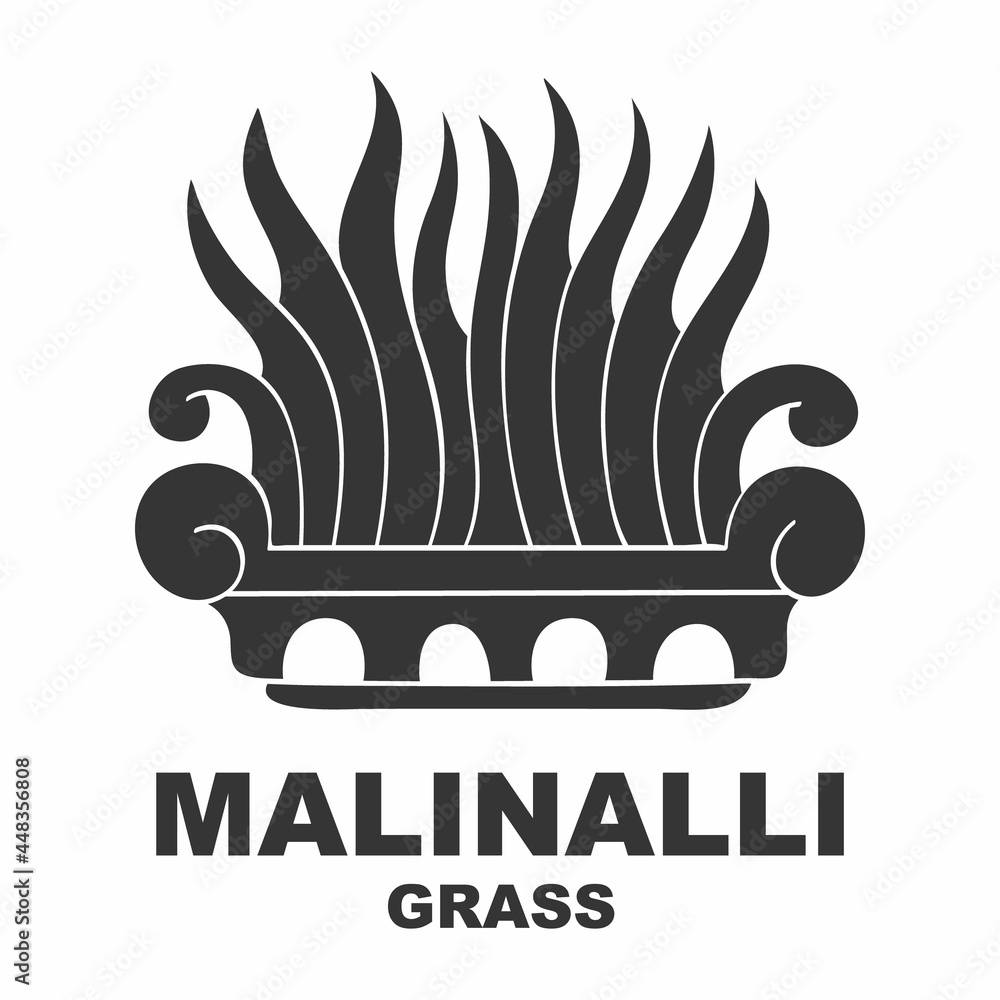 Vector icon with Glyph from Aztec calendar Tonalpohualli. Calendar day ...