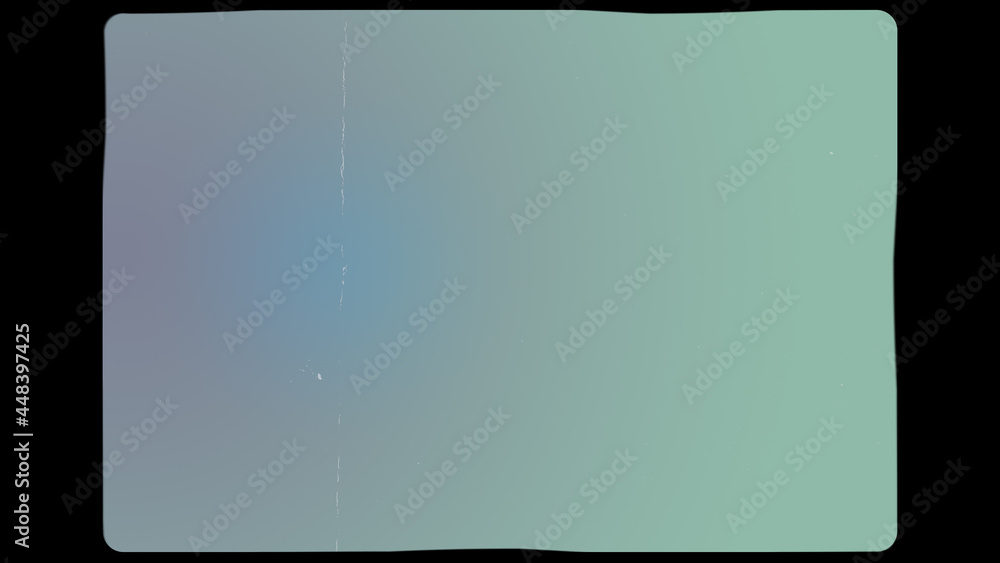 Old super 8 film projector vintage green blue light leak film strip ...