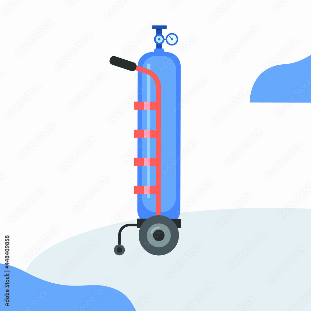 gas cylinder LPG tank petroleum gas container fuel fire oxygen cylinder ...