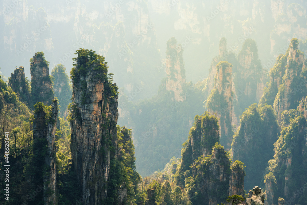 A popular travel destination in Asia, the American movie avatar filming ...