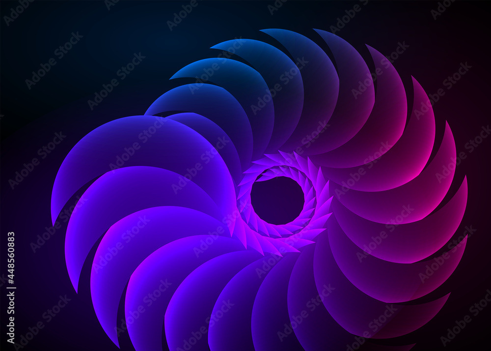 Purple background advertising brochure design elements. Business ...