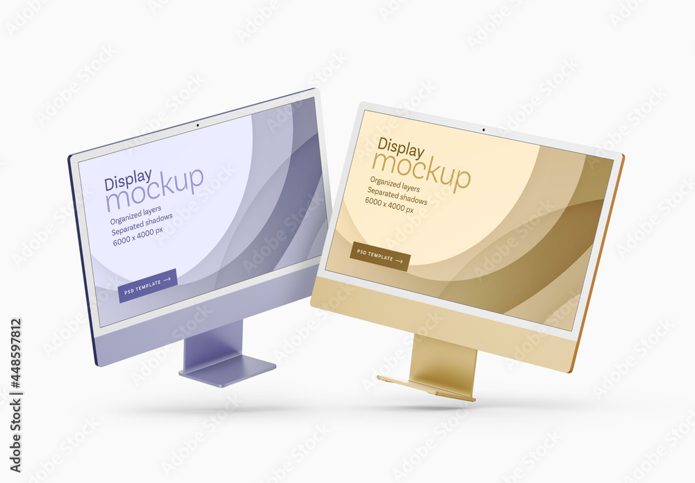 Display Mockup Stock Template | Adobe Stock