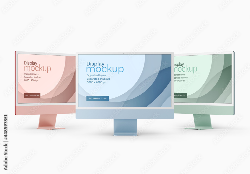 Display Mockup Stock Template | Adobe Stock
