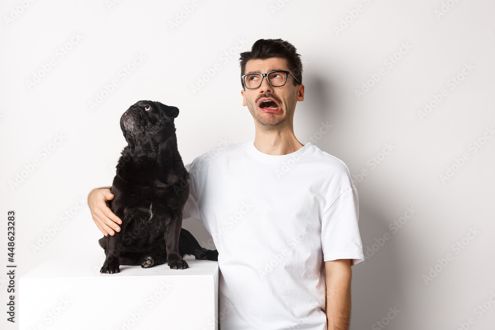 Man Staring To The Left