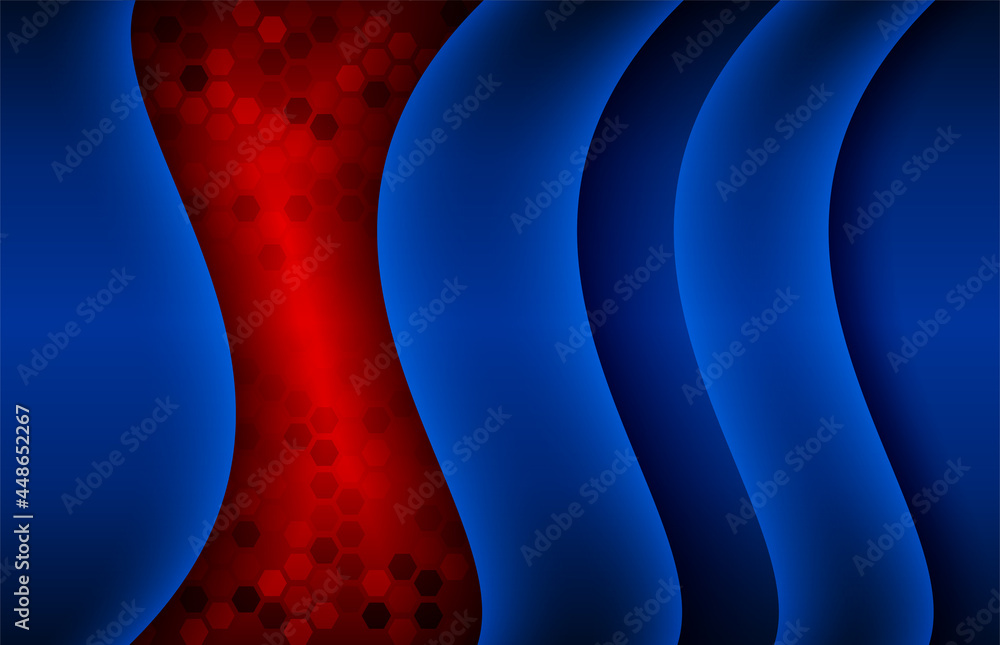 Abstract deep red and blue vibrant gradient colors backgrounds soft ...