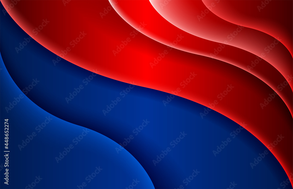 Abstract deep red and blue vibrant gradient colors backgrounds soft ...