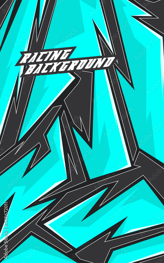 Abstract geometric backgrounds for sports and games. Abstract racing ...