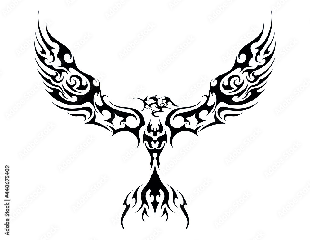 Mockingjay Tattoo Outline