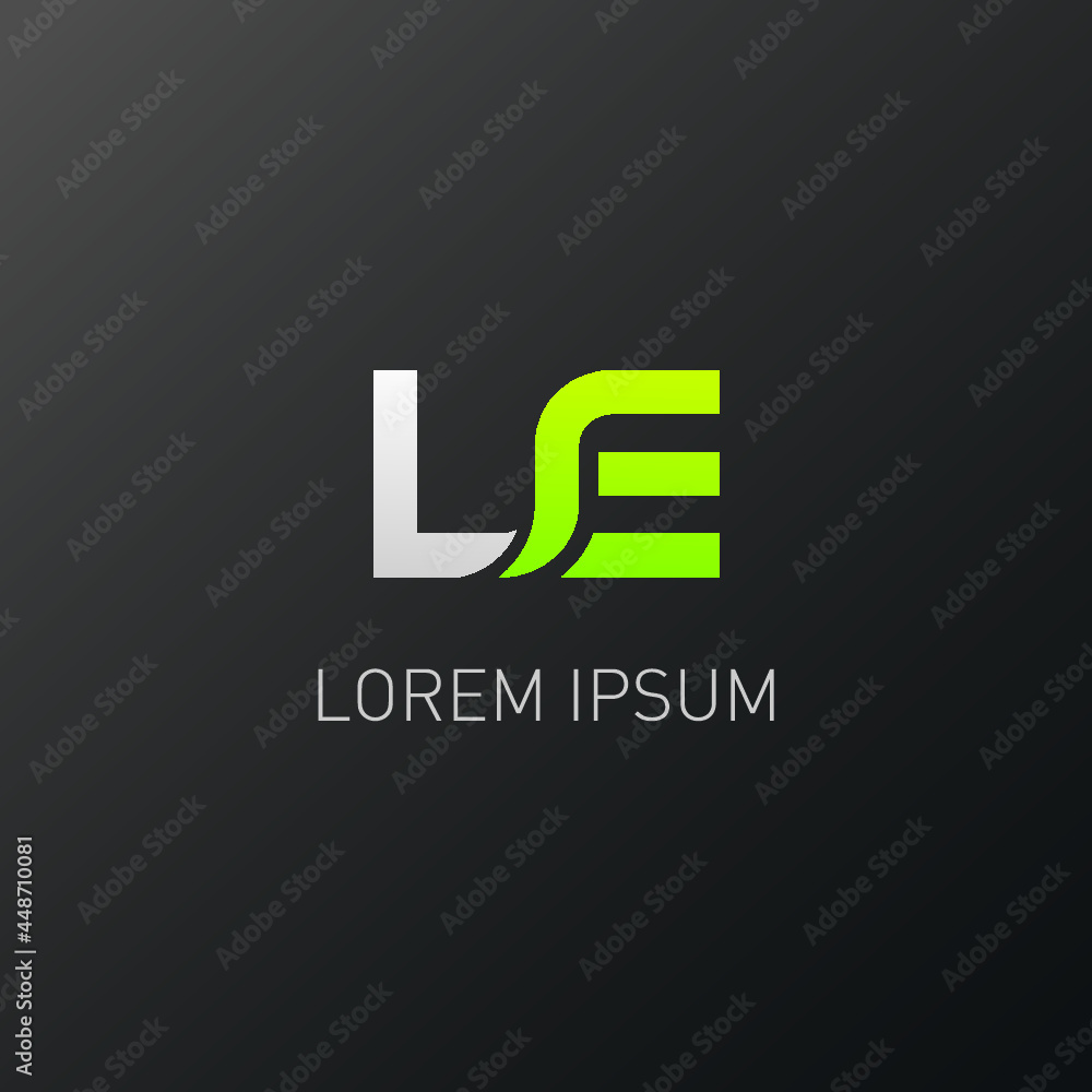 corporate le logo design Stock Vector | Adobe Stock