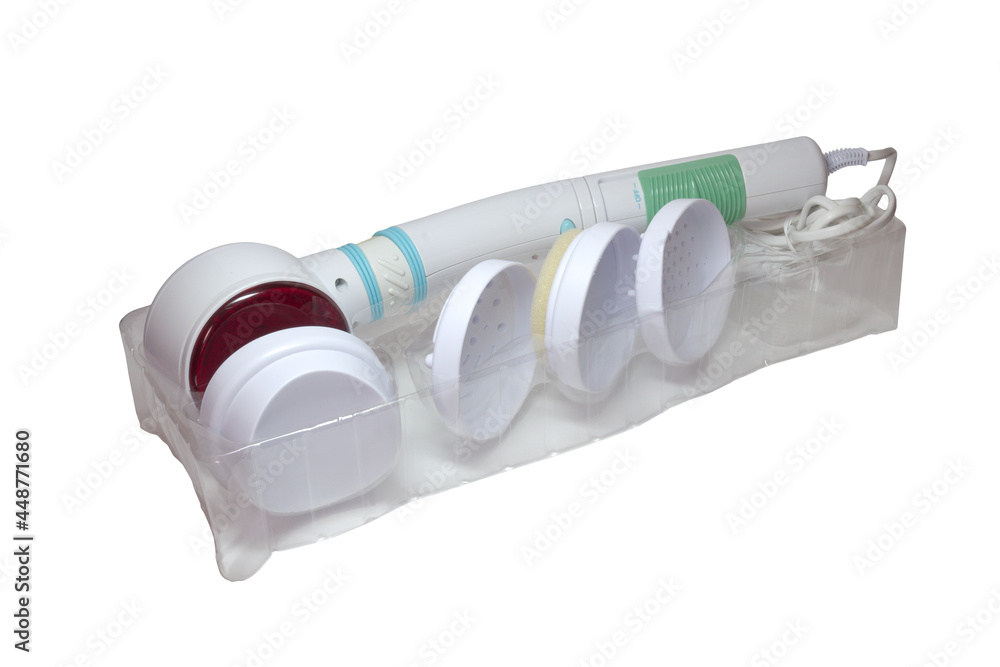 handle massager infrared. device for vibration massage of body and face ...