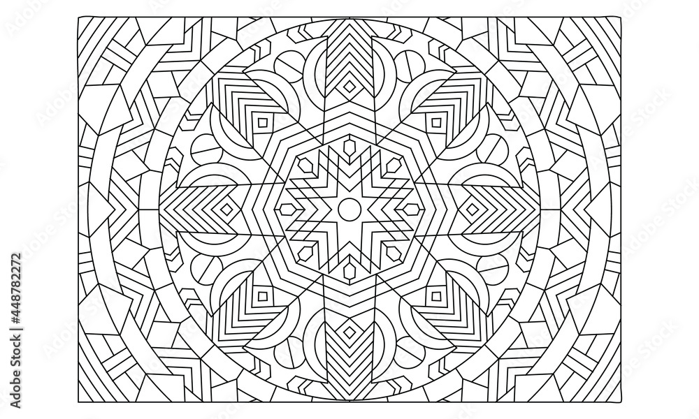 Tribal Pattern Coloring Pages