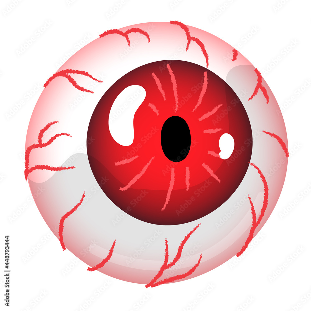 Red Eyeball Clipart