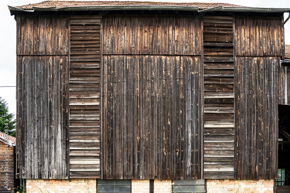 Tabakschuppen zum Trocknen von Tabak in der Pfalz Stock Photo | Adobe Stock