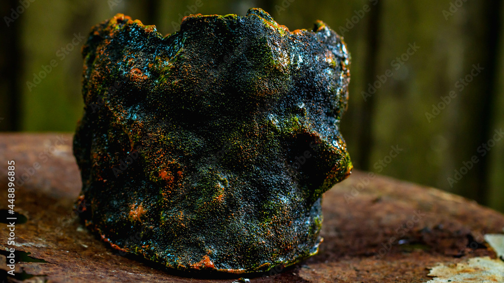 Beautiful artisan pot made from paper waste and concrete Stock Photo ...