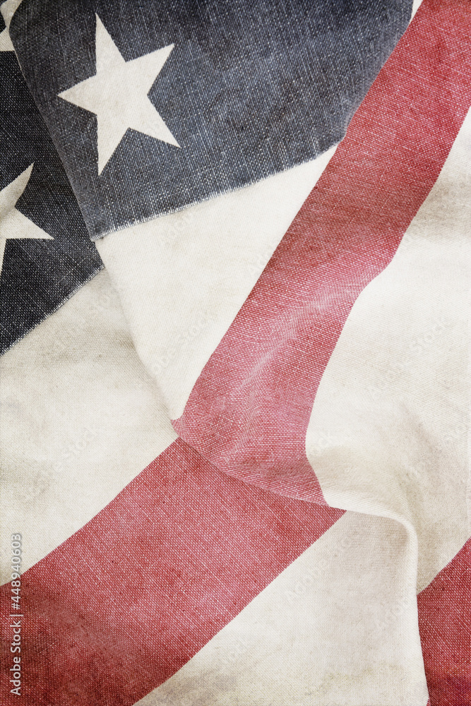 american flag background, vintage grange style Stock Photo | Adobe Stock