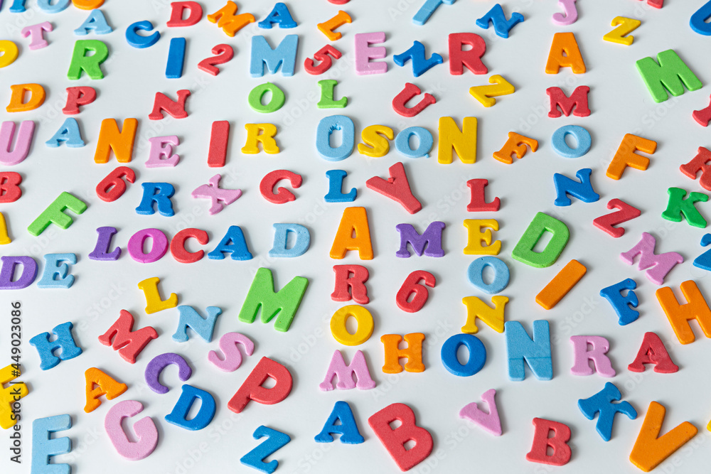 Sopa de letras 3. Stock Photo | Adobe Stock