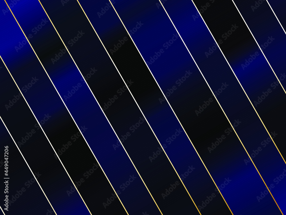 Dark blue gradient background with sloping golden lines. Elegant ...