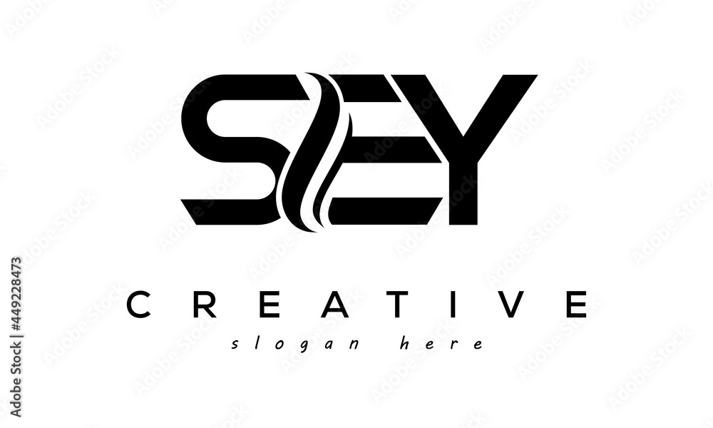 Letter SEY creative logo design vector Stock Vector | Adobe Stock