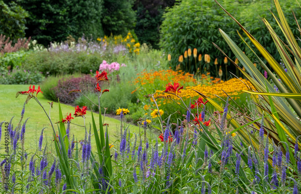 Mature garden influenced by the philosophy of naturalistic planting ...