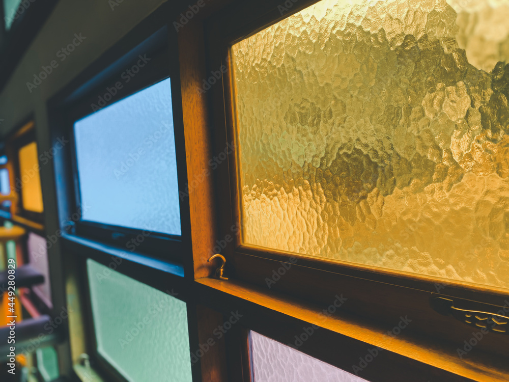 Frosted glass texture , process in vintage style Stock Photo | Adobe Stock