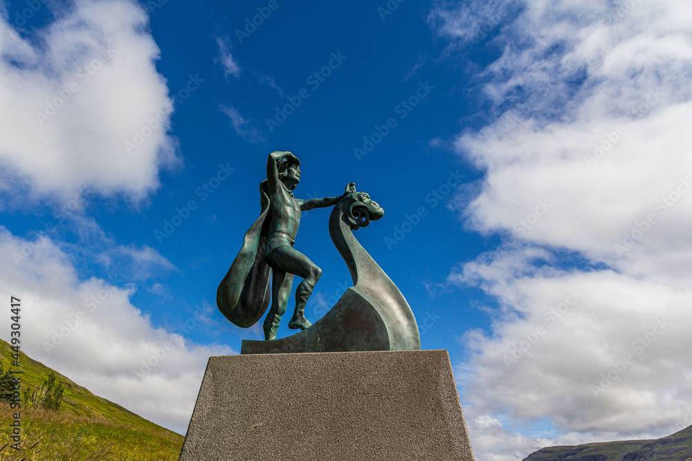 Erik The Red Statue