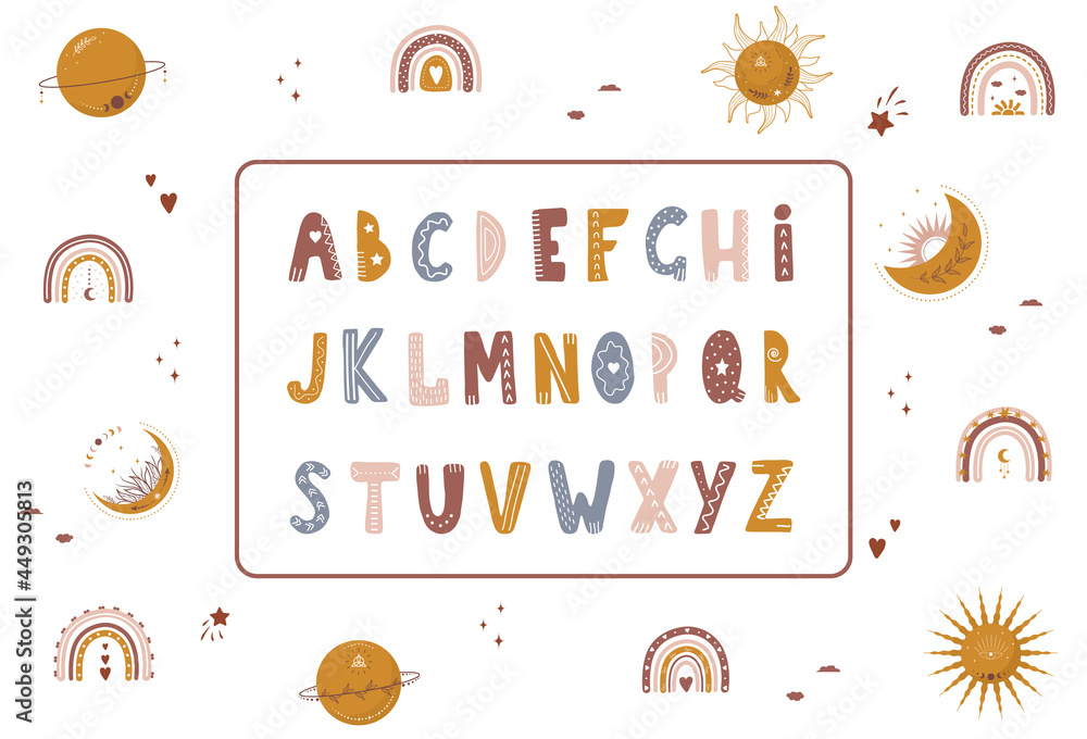 Celestial Alphabet