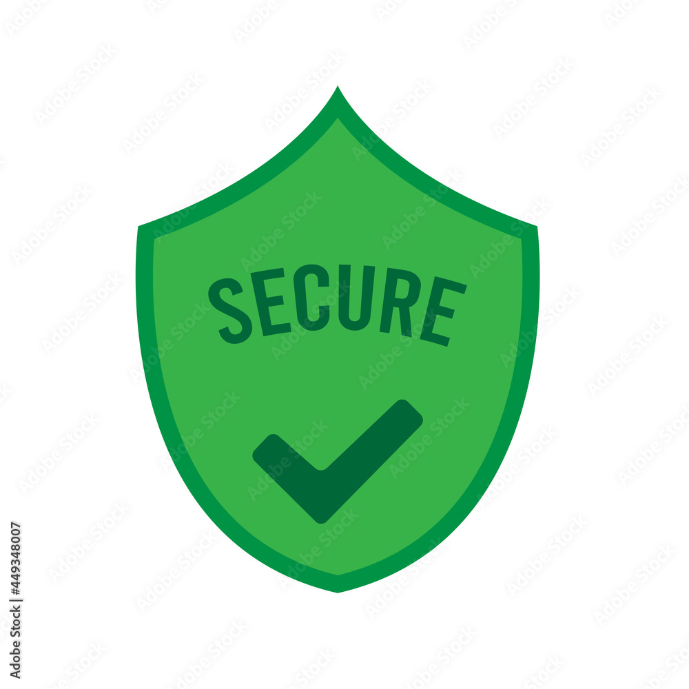 100% secure logo, secure badge design, secure vector icons, secure ...