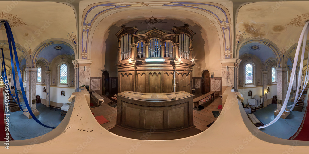 Full spherical seamless hdri panorama 360 degrees inside interior of ...