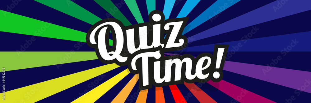 Quiz time Stock Vector | Adobe Stock