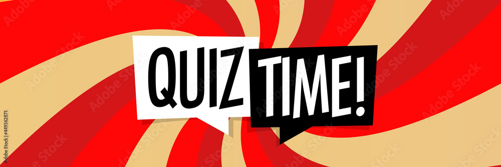 Quiz time Stock Vector | Adobe Stock