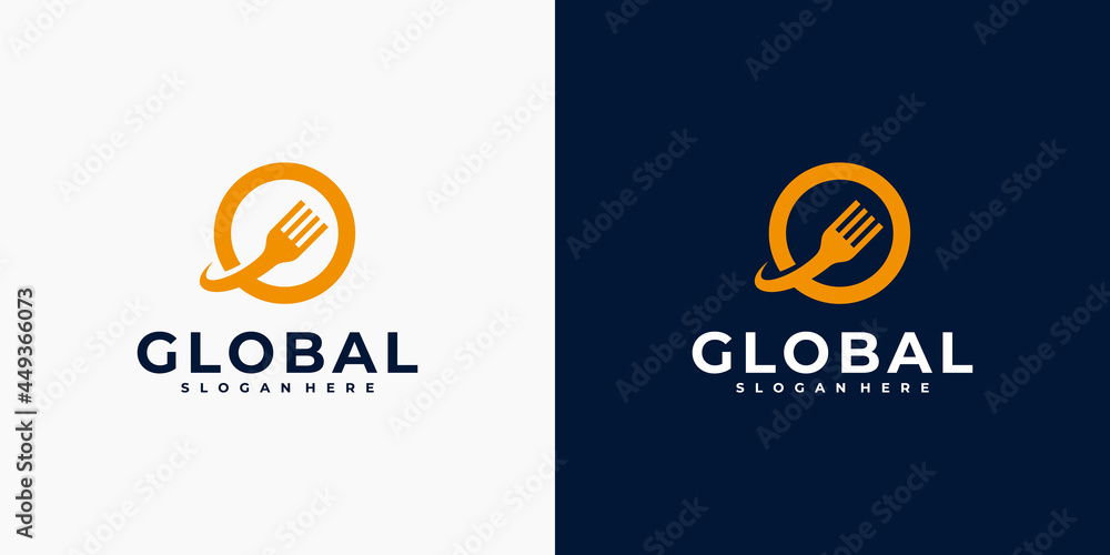Foreign Food Logo Design