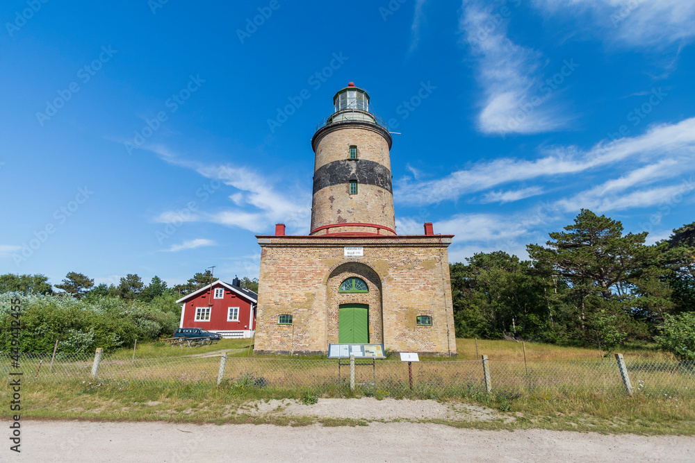 Falsterbo Lighthouse, the southernmost lighthouse in Sweden, built in ...