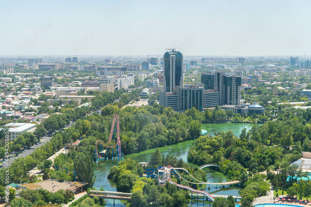 Tashkent city, capital and largest city of Uzbekistan Stock Photo ...