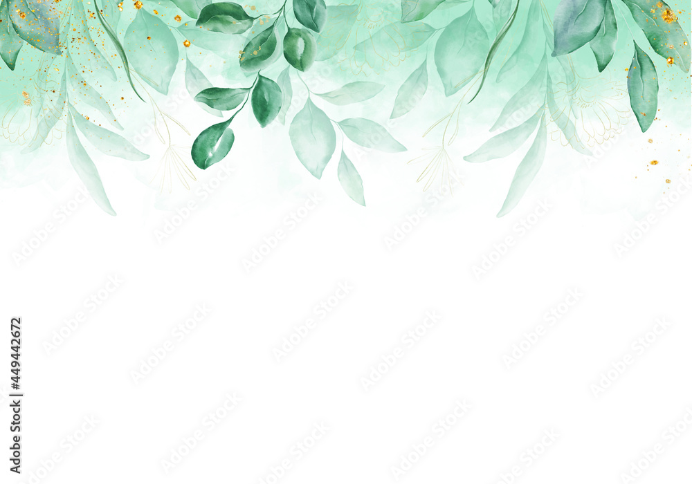 Pastel Green Border