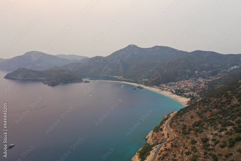 Fethiye dead sea consists of two parts: the first part is Belcegiz ...
