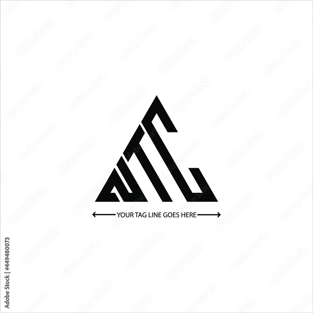 NTC letter logo creative design. NTC unique design Stock Vector | Adobe ...