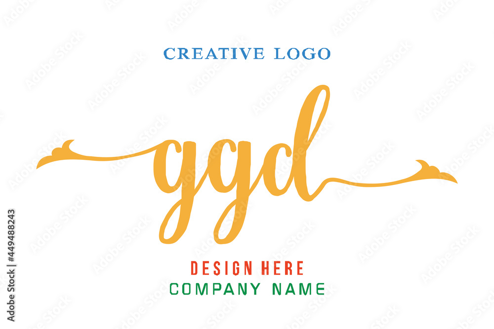 GGD lettering logo is simple, easy to understand and authoritative ...