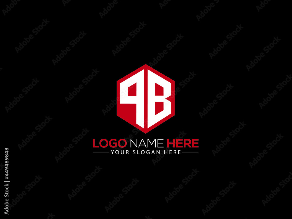 Letter PB Logo Sticker, creative pb logo icon vector for your business ...
