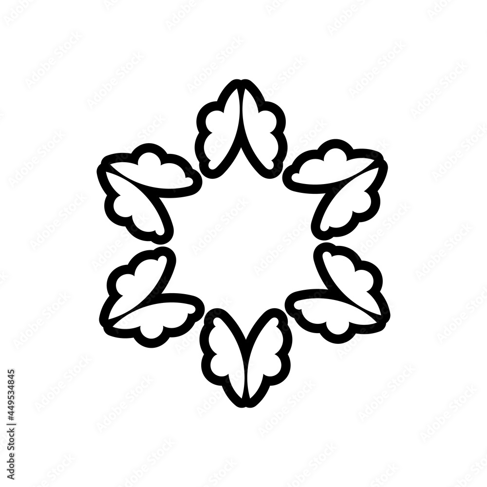 Mandala easy pattern coloring page. Perfect for seniors, grownups and ...