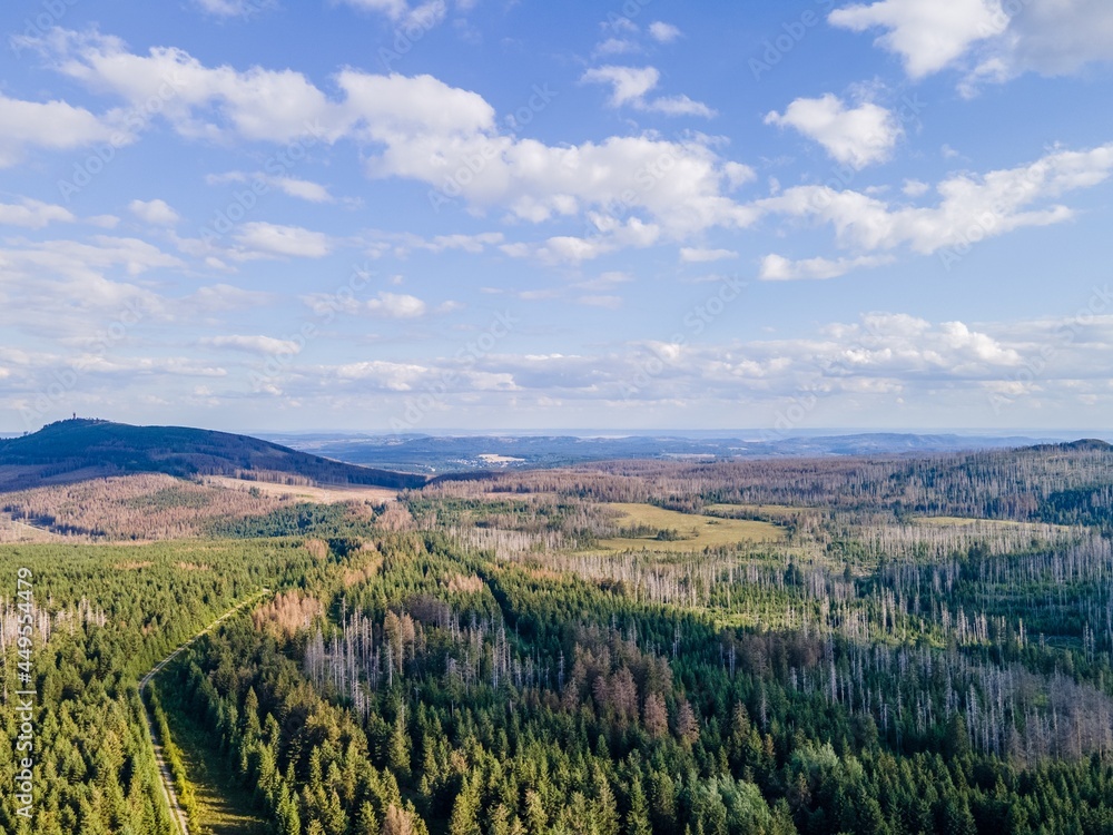 The Brocken, also called Blocksberg, is the highest mountain in the ...