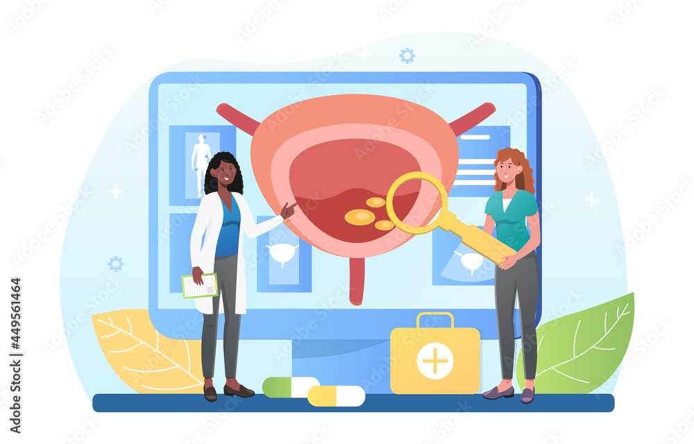 Bacteria urinary tract infection causes inflammation. Diagnosis ...