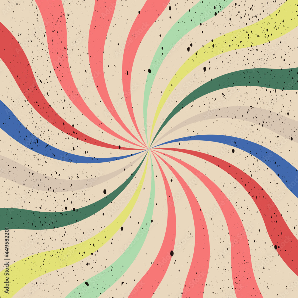 Vintage background, for illustrations, circus, parcels and spiral lines ...