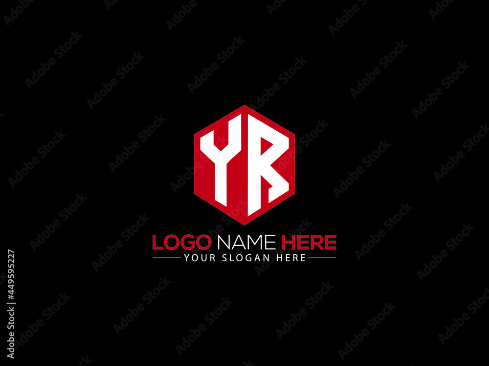 Letter YR Logo, creative yr logo icon vector for your brand Stock ...
