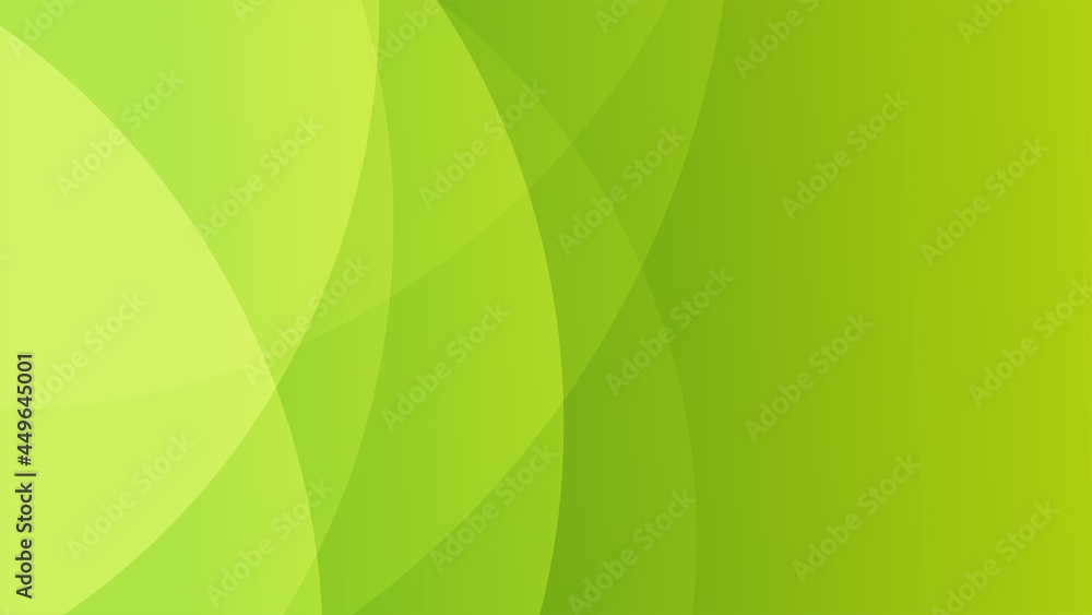 Green wave background. Design template for brochures, flyers, magazine ...